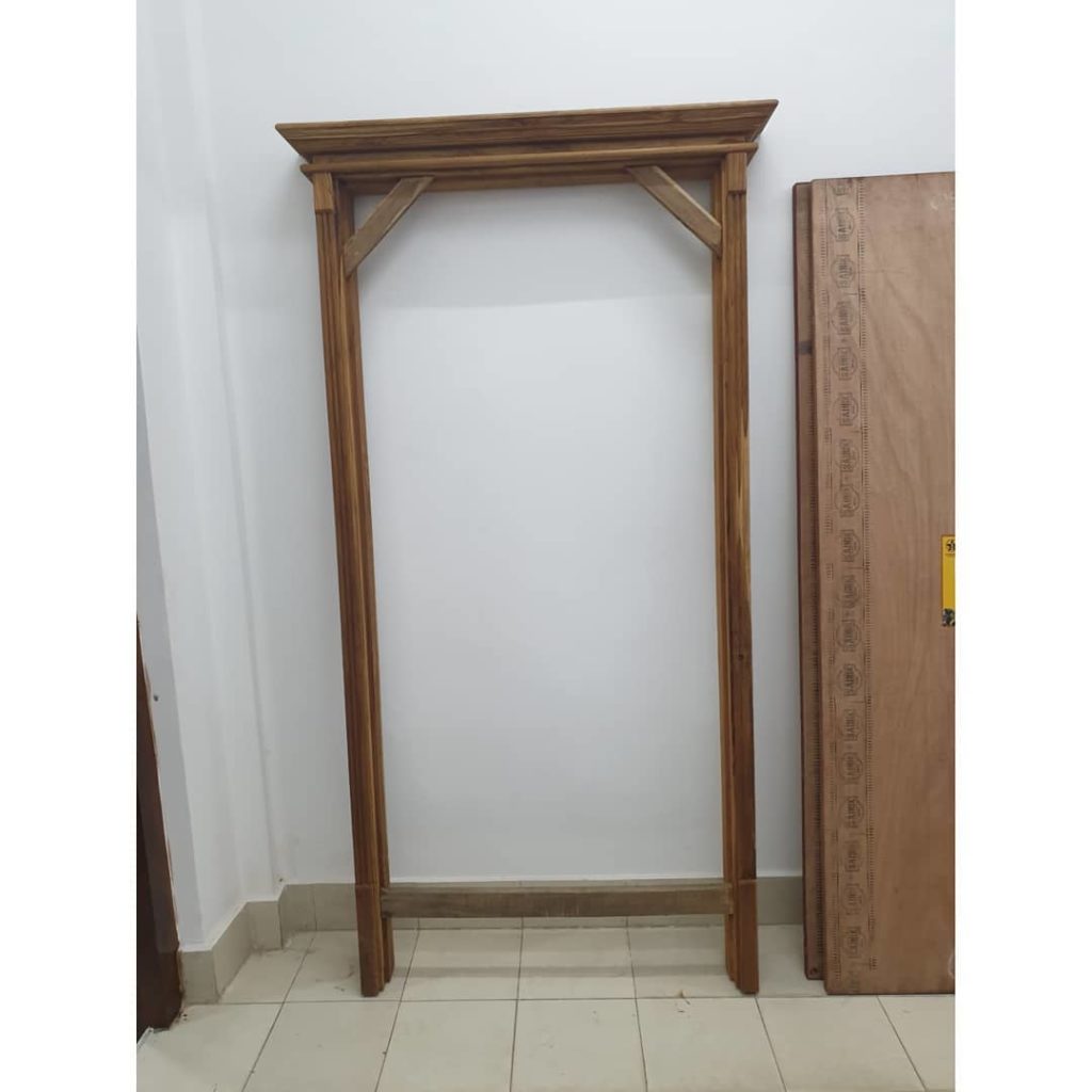 Decorative Teak Door Frame – Nagaland Doors